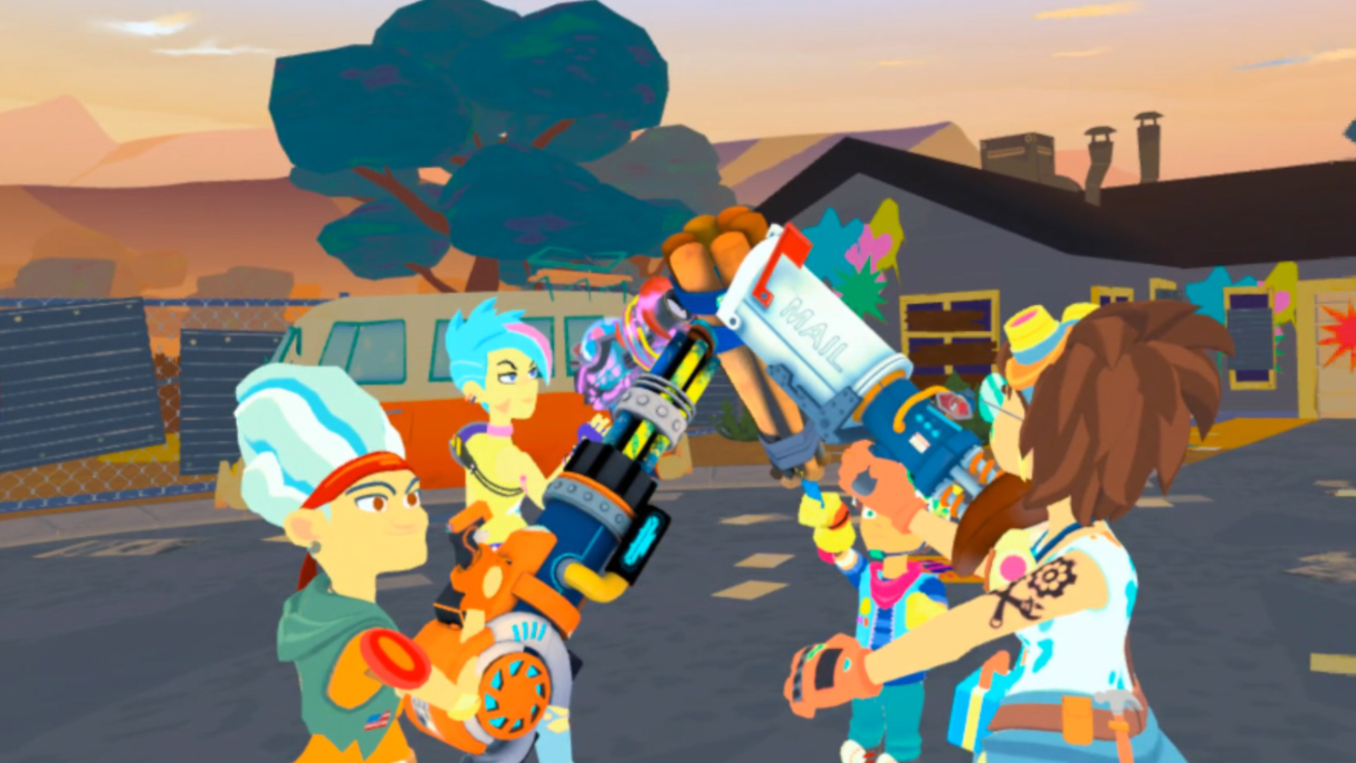 Piñata VRmageddon brings a colorful wave-shooter apocalypse to virtual reality