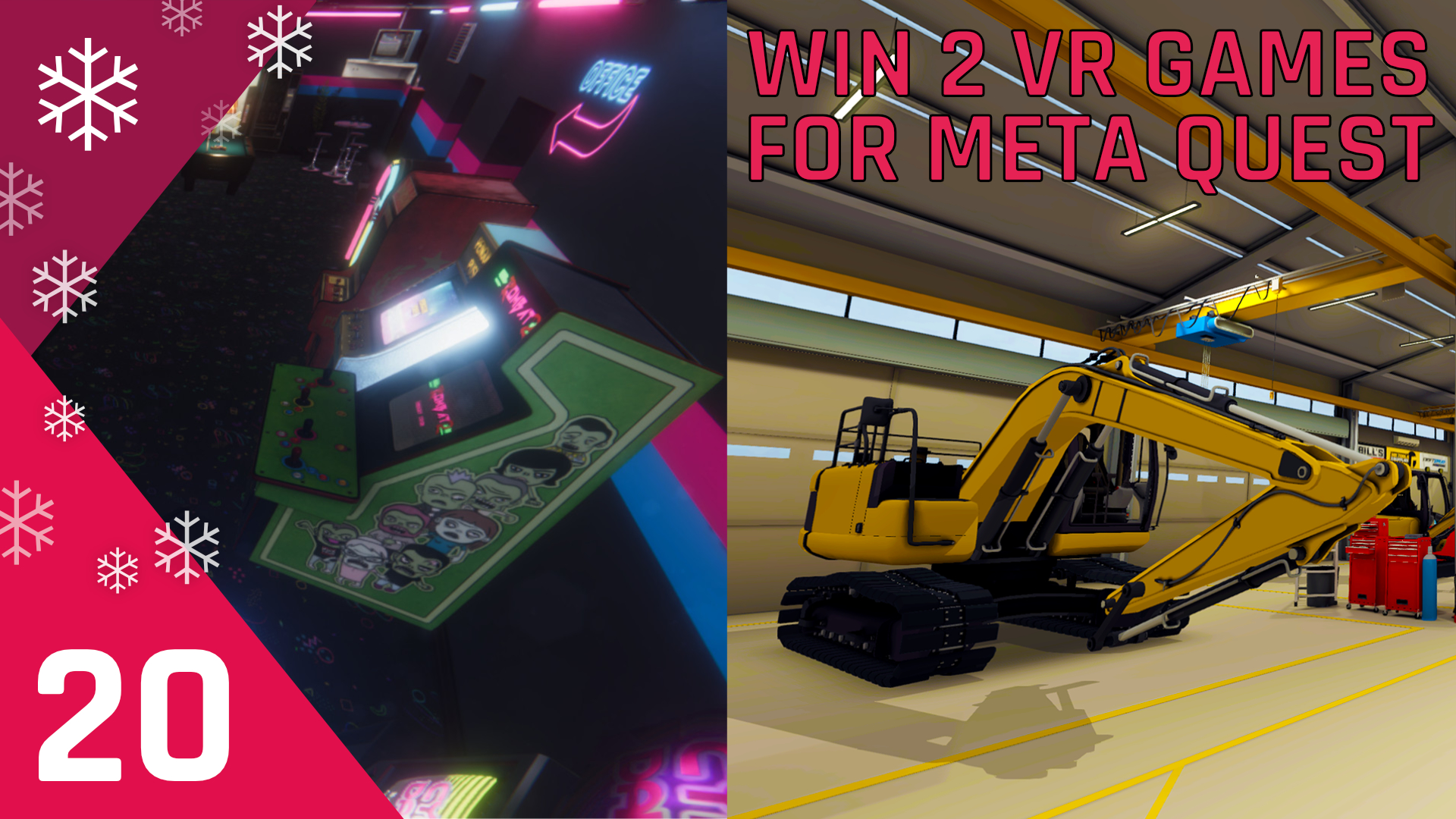 A VR game bundle for simulation fans & 90s kids on Meta Quest is behind door 20 of the MIXED ...
