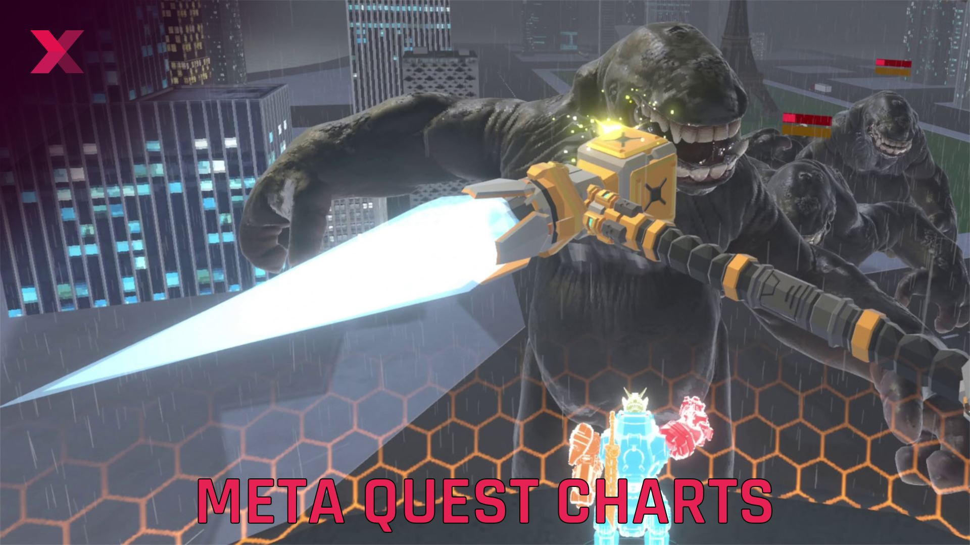 Meta Quest Charts: "Godzilla vs. Transformers in VR" enters the Top 10