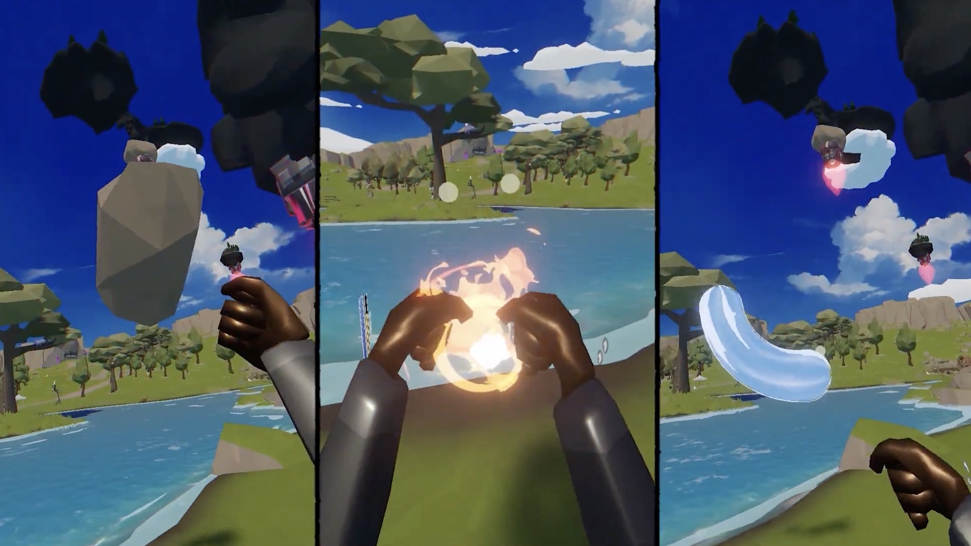 Meta Quest & PC VR: Unleash the elements in the arena fighting game Elements Divided